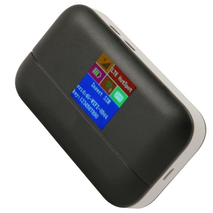 Routeur fil 4G Routeur 4G, Routeur Portable 4G MIFI LTE, Modem USB ...