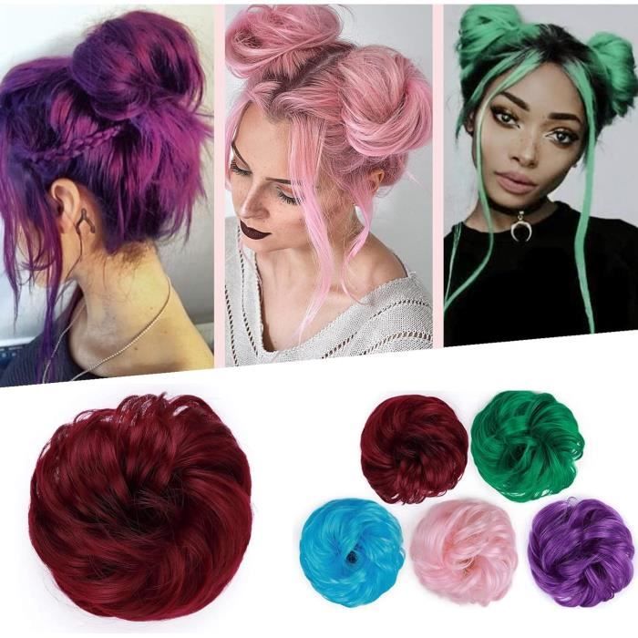 Postiche Chignon Volume Epais Postiche Queue De Cheval Chouchou Chignon ...