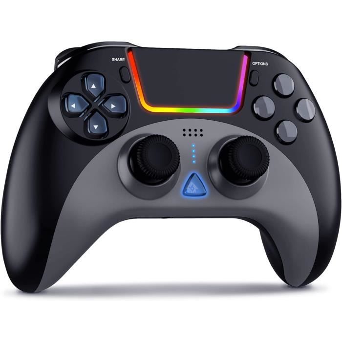 Manette Sans Fil Pour Ps4, Manette Jeux Compatible Avec Ps4-Pro-Slim-Pc ...