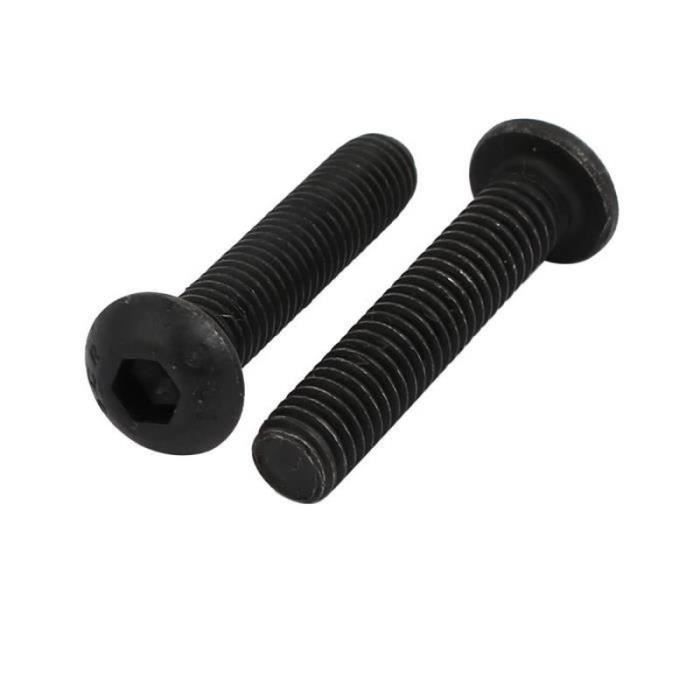 VERYNICE-MAP 2Pcs M6x30mm Vis Filetage à Gauche Vis Mandrin Perceuse ...