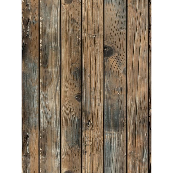 Papier peint,Wood Grain A-6mx45cm--Rouleau de Papier Peint Auto Adhésif ...