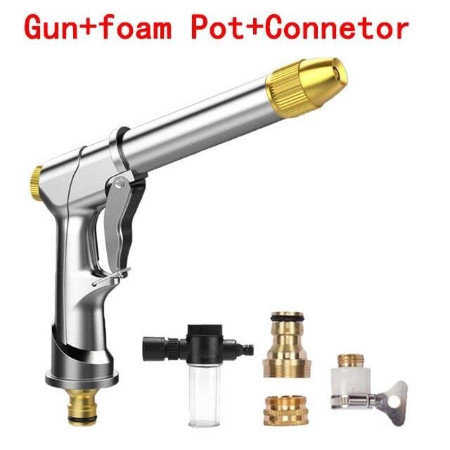 TUYAU - BUSE - ACCESSOIRE DE BUSE,Gun Set 06--Pulvérisateur puissant pour lavage de Jardin ...