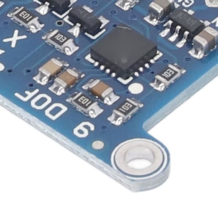 Tbest Module de gyroscope Module Gyroscope 35V Boussole 9 Axes Champ ...