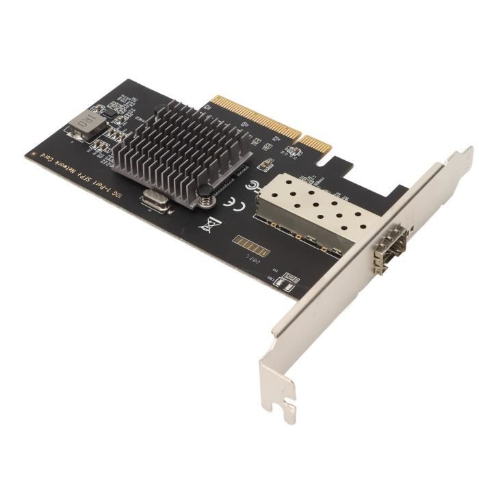 Carte PCI Express X8 Carte Réseau SFP 10 Go, 10 GbSFP + PCI-E Fibre ...