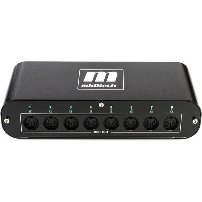 Interface MIDI USB - MIDITECH - Midiface 8x8 - 8x MIDI IN/OUT - Class ...