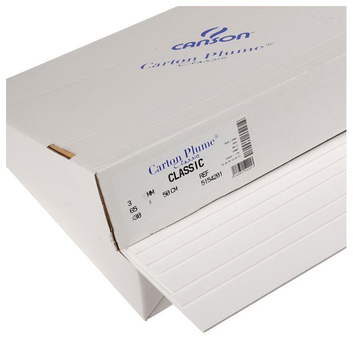 Canson Carton Plume Classique – Épaisseur 3 mm pour Création et ...