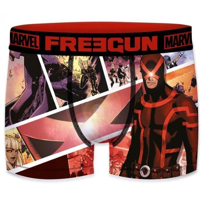 FREEGUN Boxer Homme Wolverine, Caleçon Homme, X-MEN, Liberté de ...