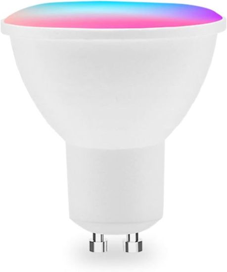 GU10 5.3 Spot WiFi Smart Ampoule 5W RVB + CW Dimmable et Ampoules LED Multicolore Télécommande ...