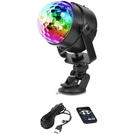 Night Light Baller Télécommande Strobe Son Actif Projecteur Activé ...