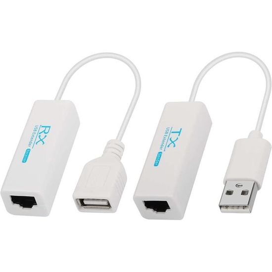 Usb Extender To Rj45 Connector Usb 2.0 To Rj45 Adaptateur D'Extension ...