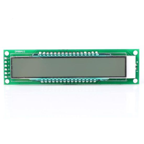 GOTOTOP Module LED à tube numérique DM8BA10 10 bits 16 segments panneau d'affichage LCD Module ...
