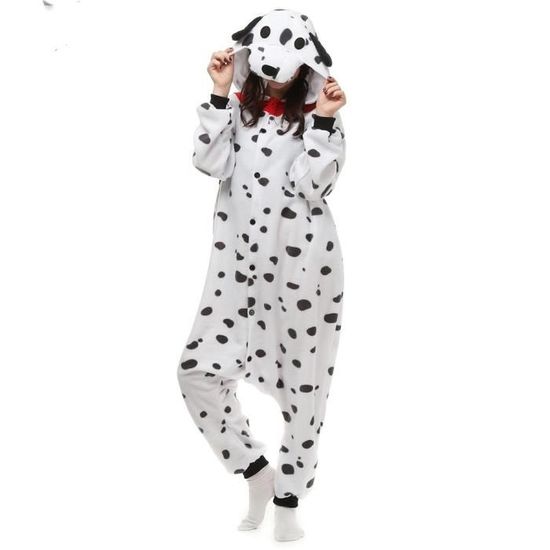 Pyjamas animaux adultes dessin animé chien Onesies Costumes ...