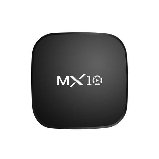 Box TV - NIKOU - MX10 - Android 10.0 - 4K HD - 2 Go RAM - 16 Go ...