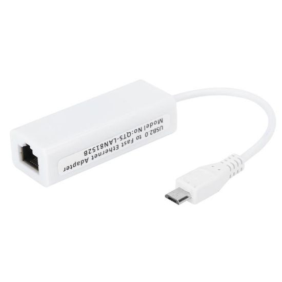 Adaptateur Ethernet, carte réseau Ethernet Shell haute ABS, pour ...