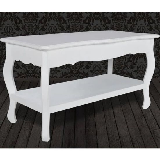 LAC - Tables basses et tables d'appoint - Table basse 2 couches MDF ...