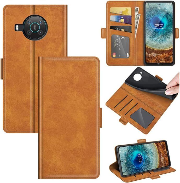 Coque pour ASUS Nokia X20/X10, Housse étui en Cuir PU avec Porte Carte ...