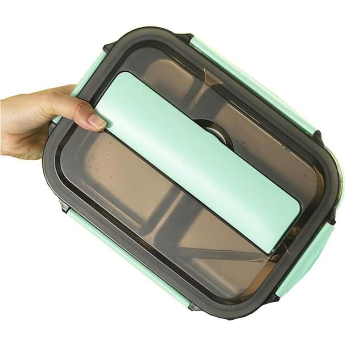 Boîtes Bento, Bento Box Lunch Box, Étanches Acier Inoxydable Boîte à ...