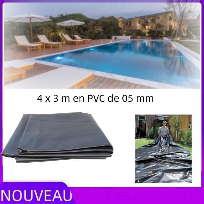 Bâche pour bassin AquaLiner 4 x 3 m en PVC de 05 mm Ubbink 1331166 ...