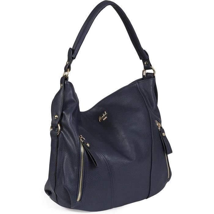 Big Handbag Shop Sac À Main Pour Femmes En Similicuir Avec Double ...