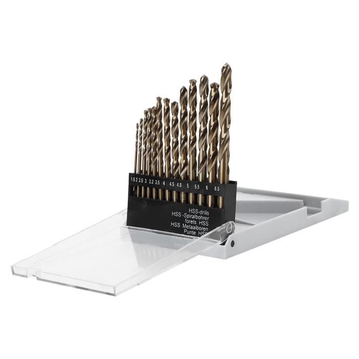 Fdit foret torsadé en acier à grande vitesse 13 pièces foret torsadé ...