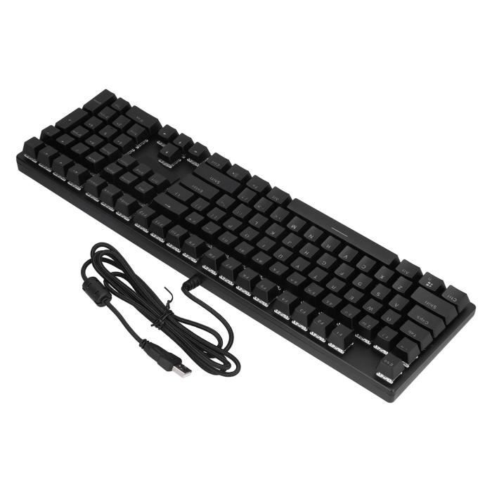 GOTOTOP clavier mécanique Clavier USB 108 touches Composant d ...