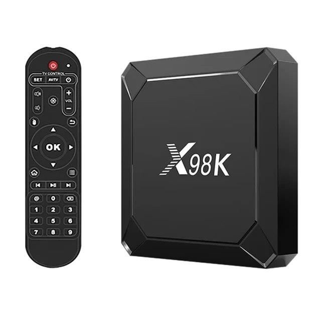 Box TV Android 12.0 - boitier IPTV TV 4K HD X98K - smart media player 2GO RAM - 16GO ROM Box ...
