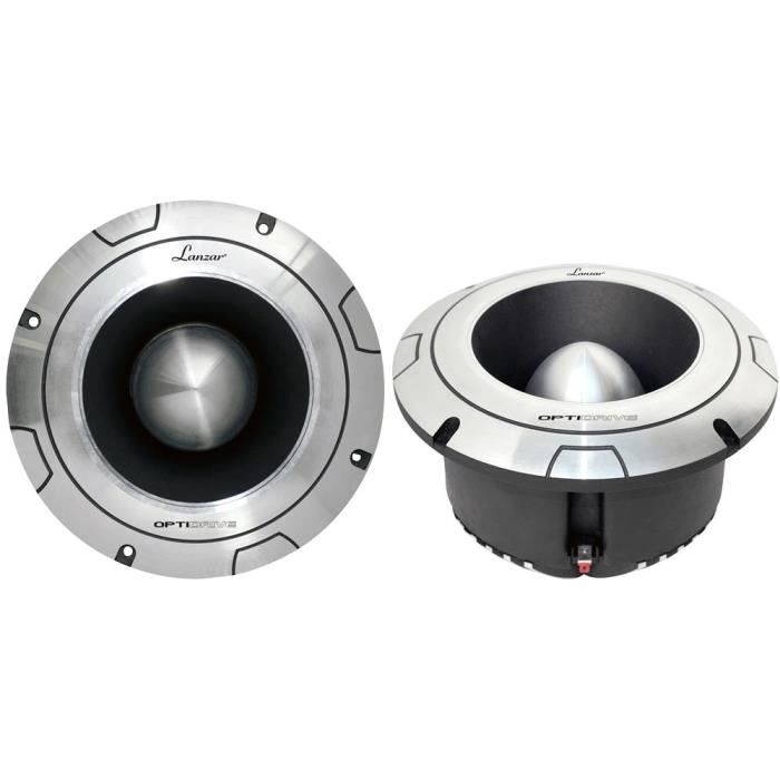 Paire de tweeters PRO LANZAR 20cm OPTIBT72 2000w - Cdiscount Auto