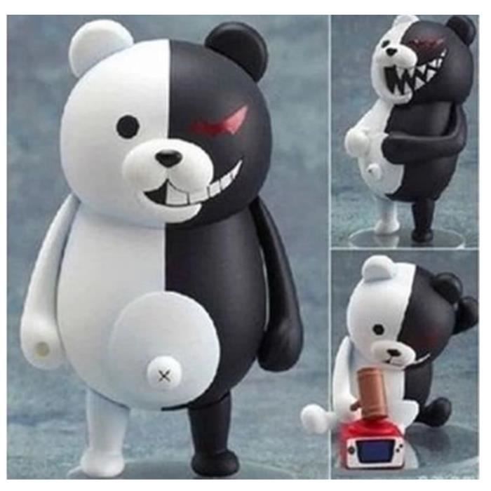 OLALI® Monokuma Super Dangan Ronpa Monokuma Kumamon-Mini Q Version PVC ...