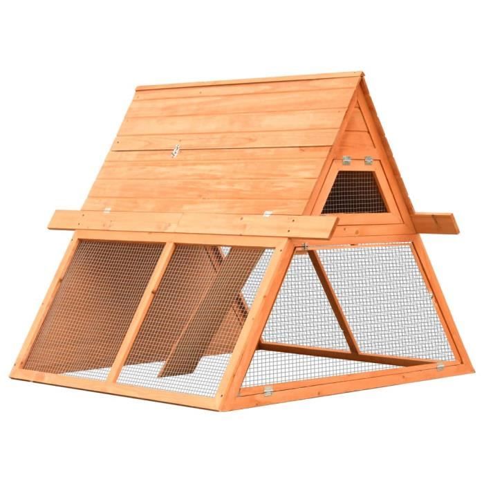 9384|BEL-ACHAT* Cage enclos à poules - SIMPLE - Clapier Jusqu'à 12 ...