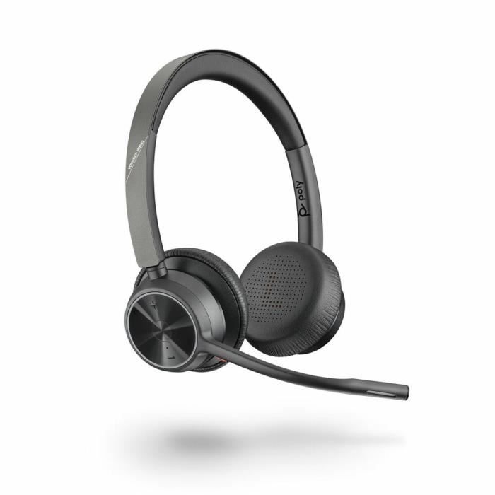 Casques avec Microphone Poly 218478-01 - Serre-tête, USB C, Noir ...