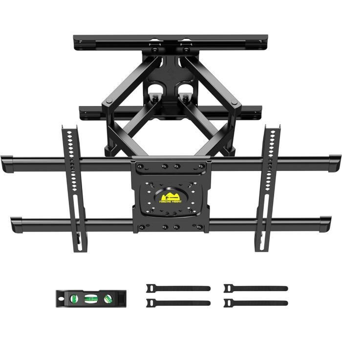 Support Mural Pour Tv À Double Bras[J670] - Cdiscount TV Son Photo