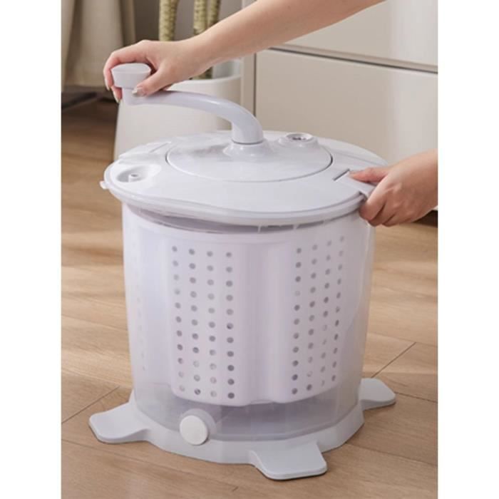 Nornward Machine À Laver Manuelle A Pedale, Petit Lave-Linge Portable ...