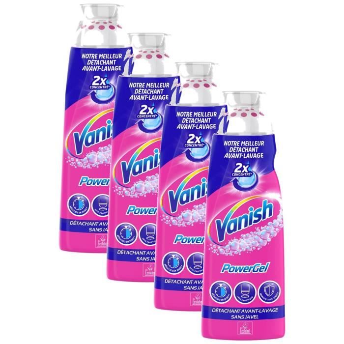 Détachant powergel avant lavage 200 ml Vanish - Cdiscount Electroménager