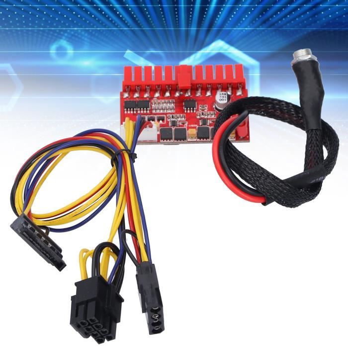 VINGVO Module d'alimentation DC-ATX Carte Adaptateur Secteur LD‑A160WL ...