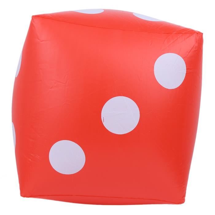 Vvikizy Dés gonflables en PVC Dés gonflables fournitures portatives d ...