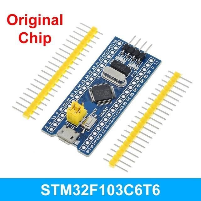 Circuits intégrés,STM32F103C6T6 Module--Carte de développement système minimale, STM32F103C8T6 ...