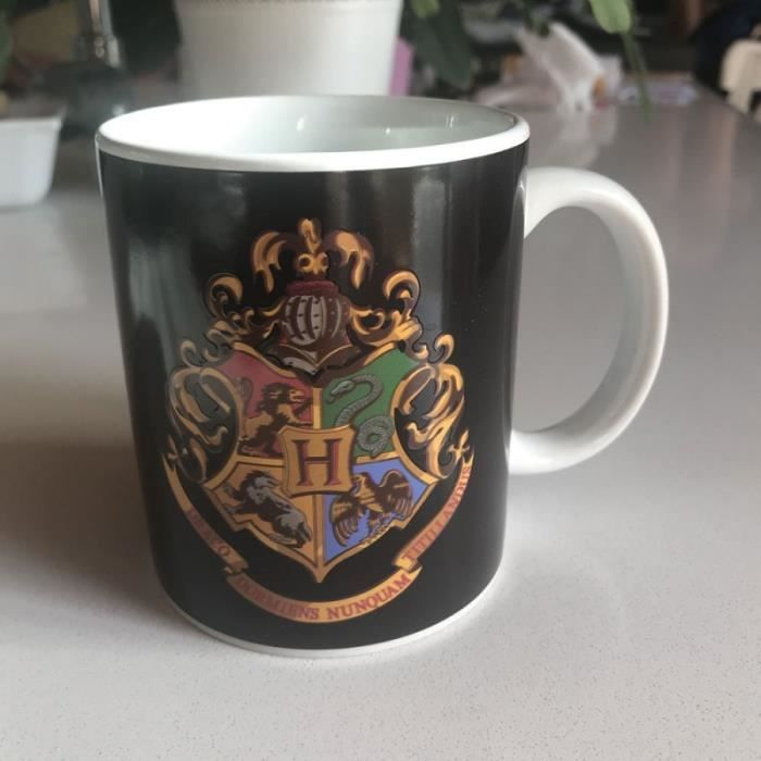 Mug Thermoréactif Harry Potter Blason Poudlard Unique Cdiscount