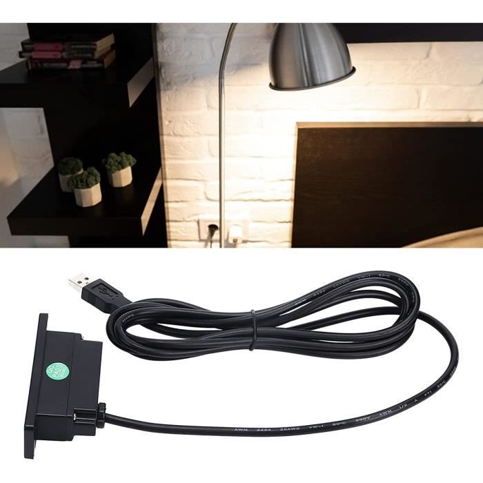 Prise De Multiprise Usb Encastrée, Double Ports Usb Chargeant La Prise ...