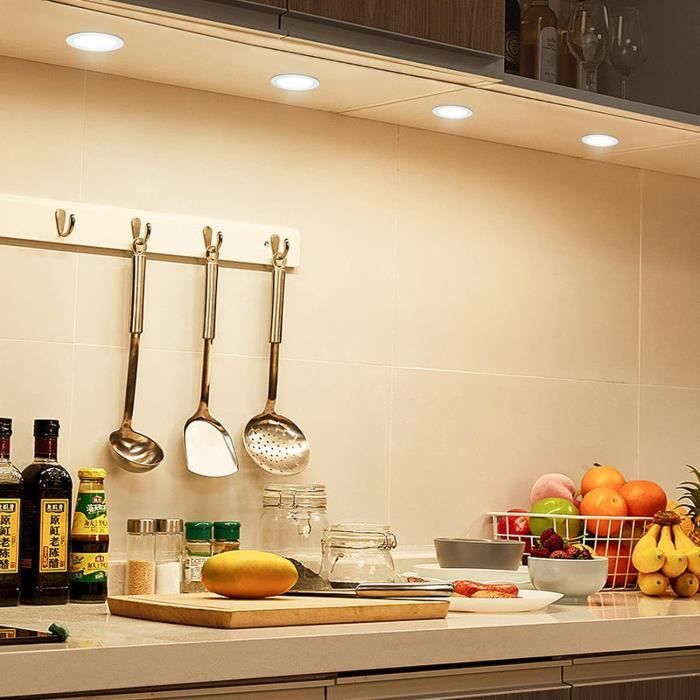 Luminaires pour meuble LED 230V, 4W LED IP44 G4 20mm spots encastrables ...