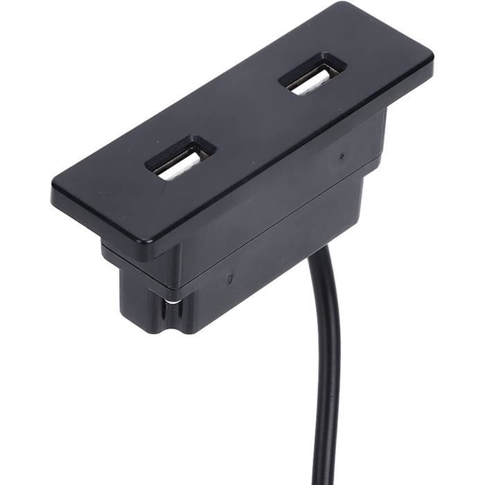 Prise De Multiprise Usb Encastrée, Double Ports Usb Chargeant La Prise ...