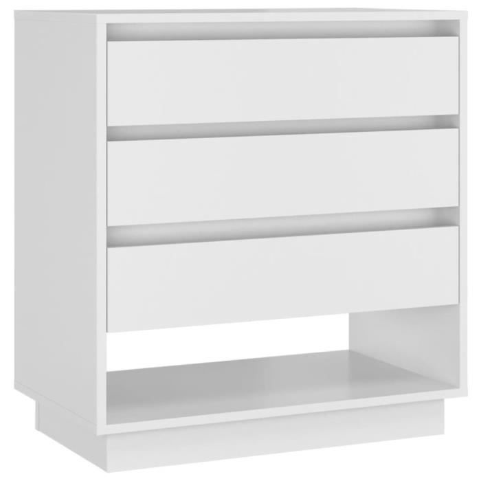 FAN - Buffets | bahuts - Buffet Blanc 70x41x75 cm Aggloméré - DX1107 ...