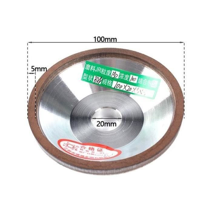 MEULE D'AFFUTAGE 125x32x32x10x3mm-320 -Disques de coupe circulaire en ...
