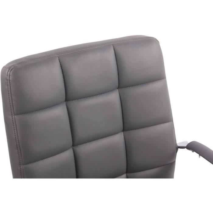 Fauteuil De Bureau Deli Similicuir - Chaise De Bureau Ergonomique ...