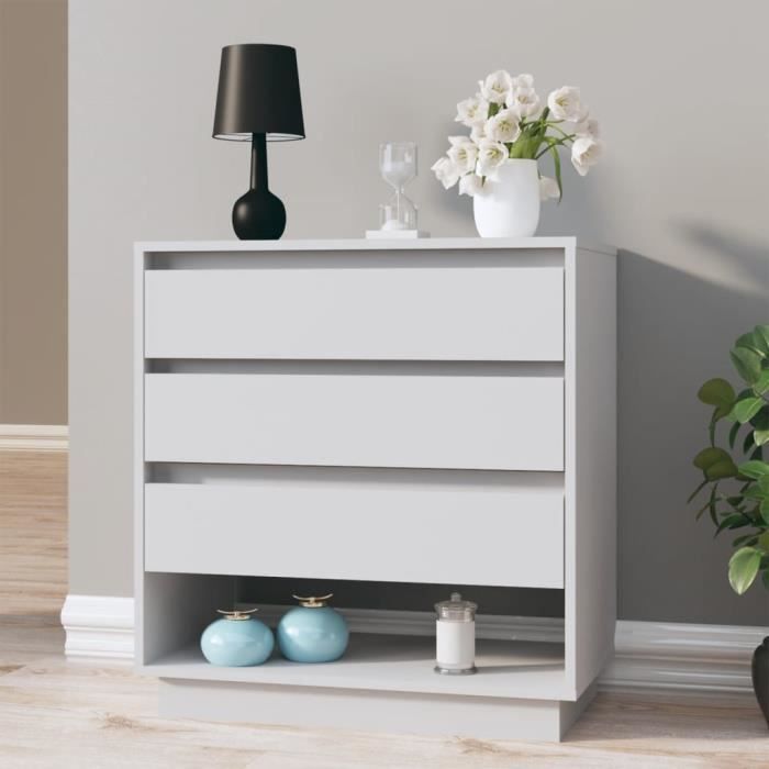 FAN - Buffets | bahuts - Buffet Blanc 70x41x75 cm Aggloméré - DX1107 ...