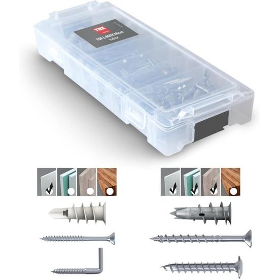 L-Boxx Micro Indoor En Boîte De Tri Empilable Et Encliquetable, Set De ...