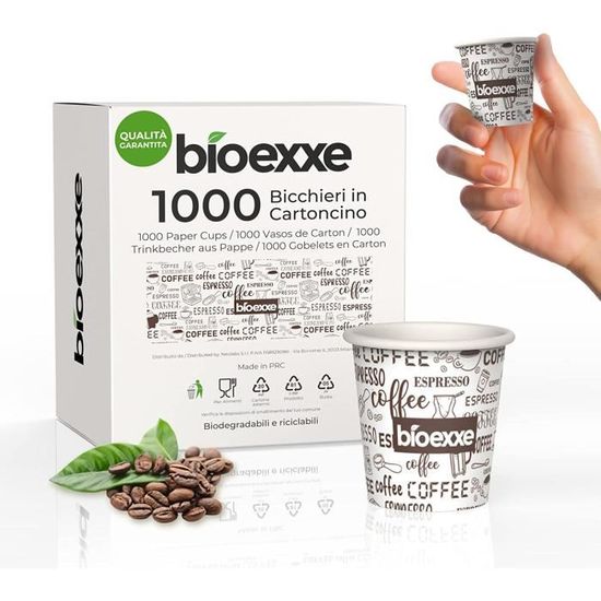 Gobletes Jetable carton expresso 1000Pcs 75ml de bioexxe - gobelet ... Gobletes Jetable carton expresso 1000Pcs 75ml de bioexxe - gobelet ...