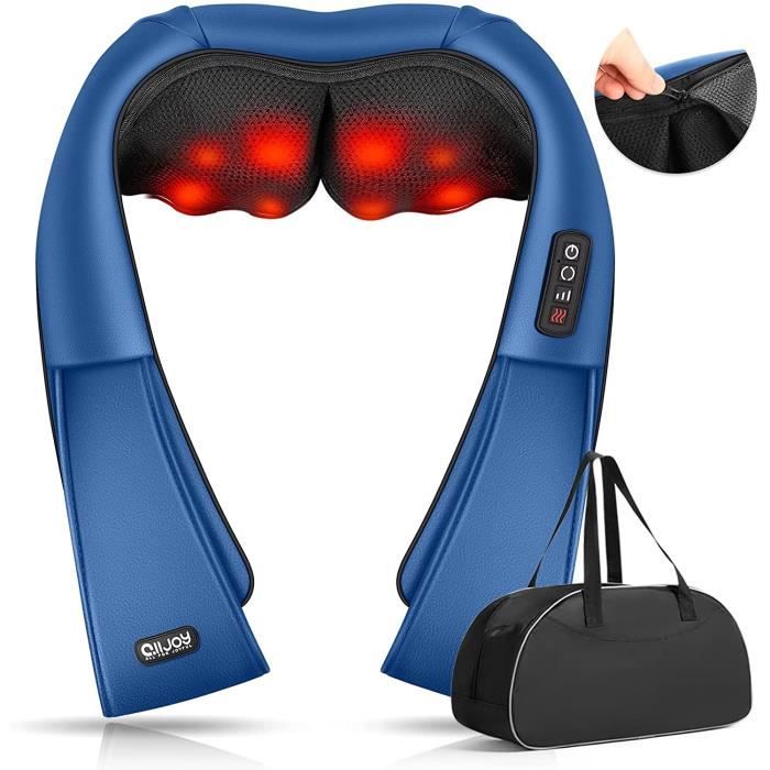 Shiatsu appareil de pour la nuque et le dos avec fonction chauffante, pour la relaxation du ...