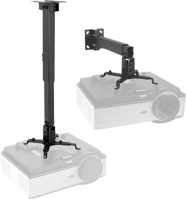 BuFan - Support de plafond universel pour vidéo-projecteur LCD, DLP ...