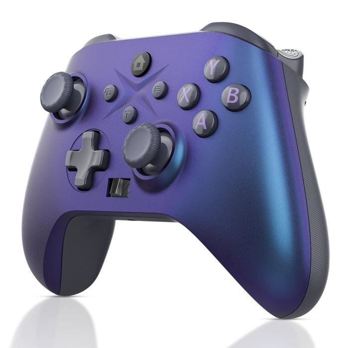 WiFi Metal Blue - Manette de jeu sans fil Bluetooth, contrôle LED ...