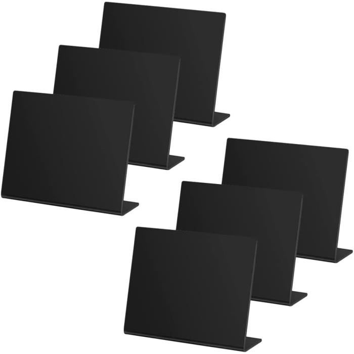 Mini Tableau Noir 6 Pièces Mini Tableau Ardoise Mini Tableau De Craie ...